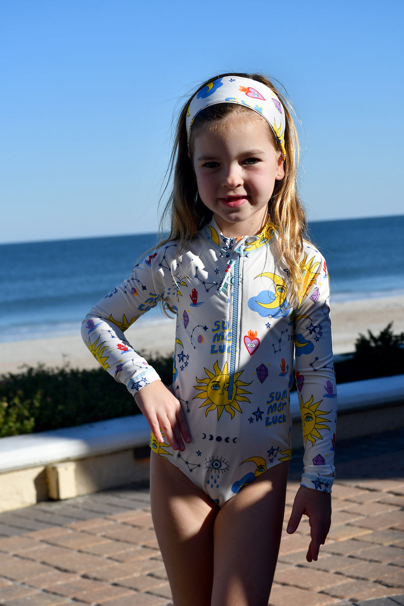 Astros Girls Long Sleeve Bodysuit Rash Guard | Krio + Color – Krio ...