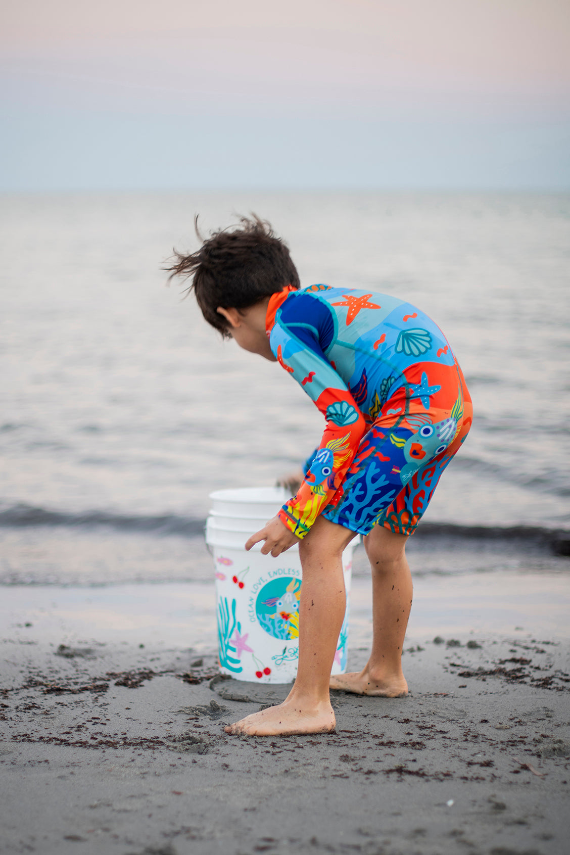 Sparkling Fish Boys Sunsuit - UV Swimwear | Krio + Color – Krio Color ...